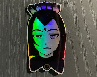 Raven Sticker Teen Titans - Etsy