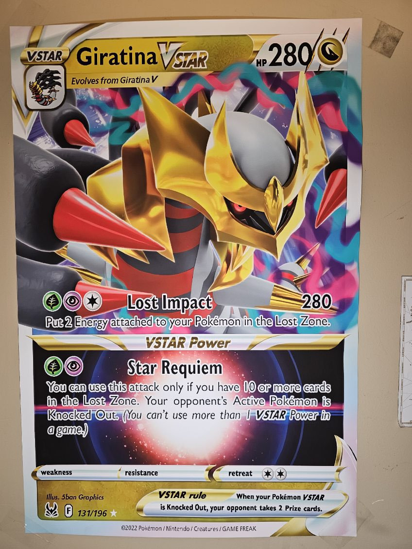 Custom GIANT Pokemon TCG Card! - Etsy