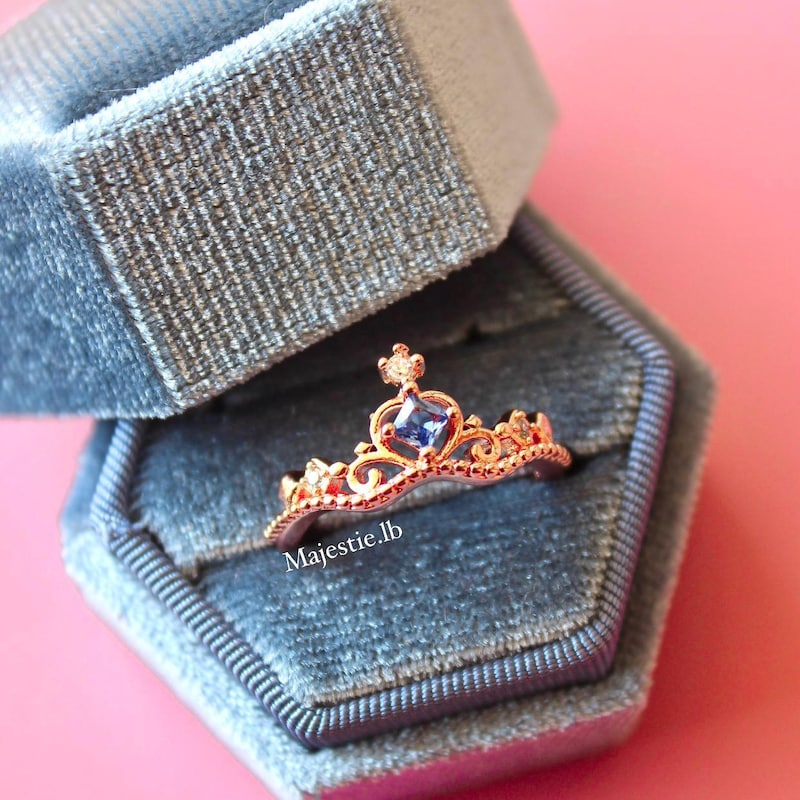 Cinderella Engagement Ring - Etsy
