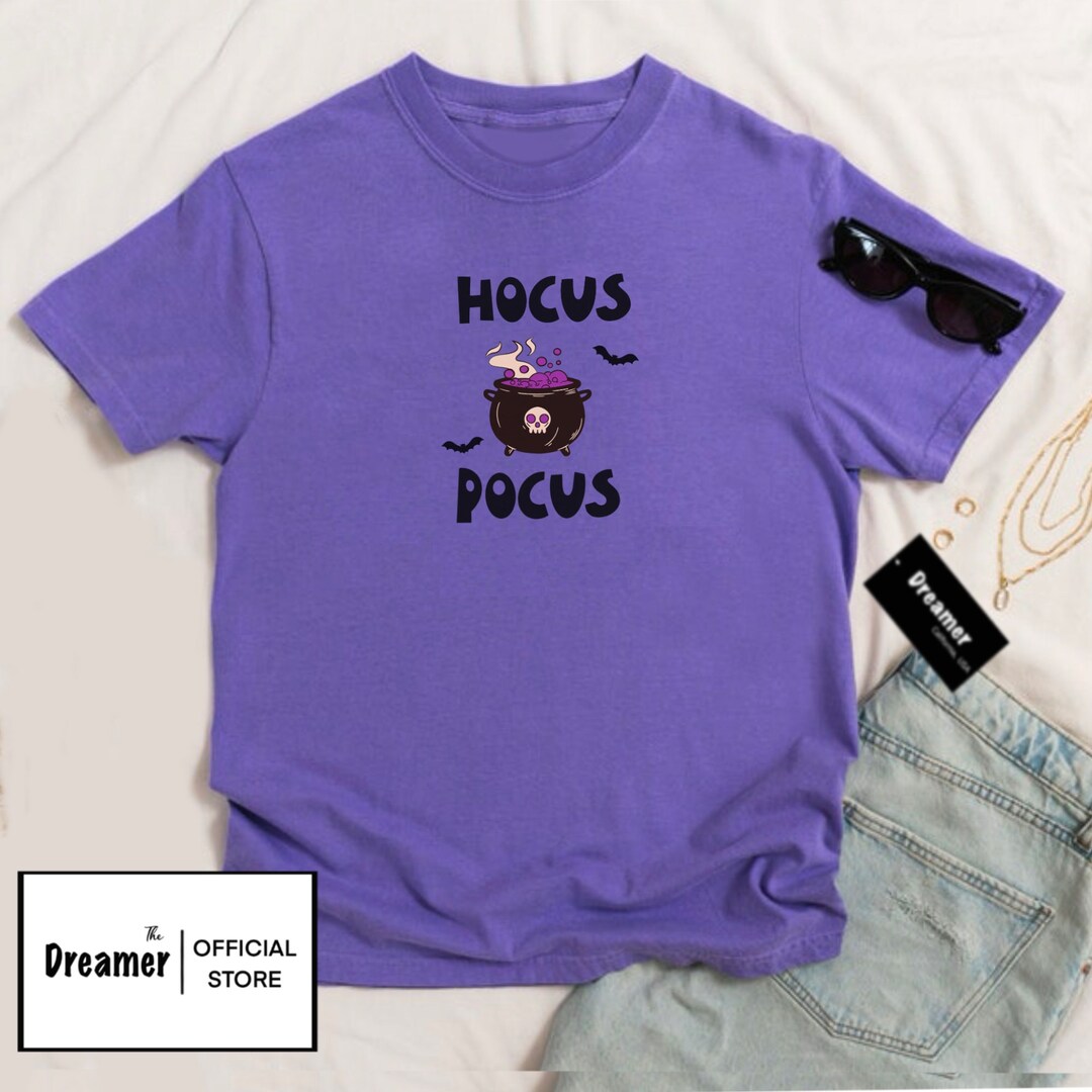 Hocus Pocus Shirt, Hocus Pocus Halloween Shirt, Halloween Women T Shirt ...