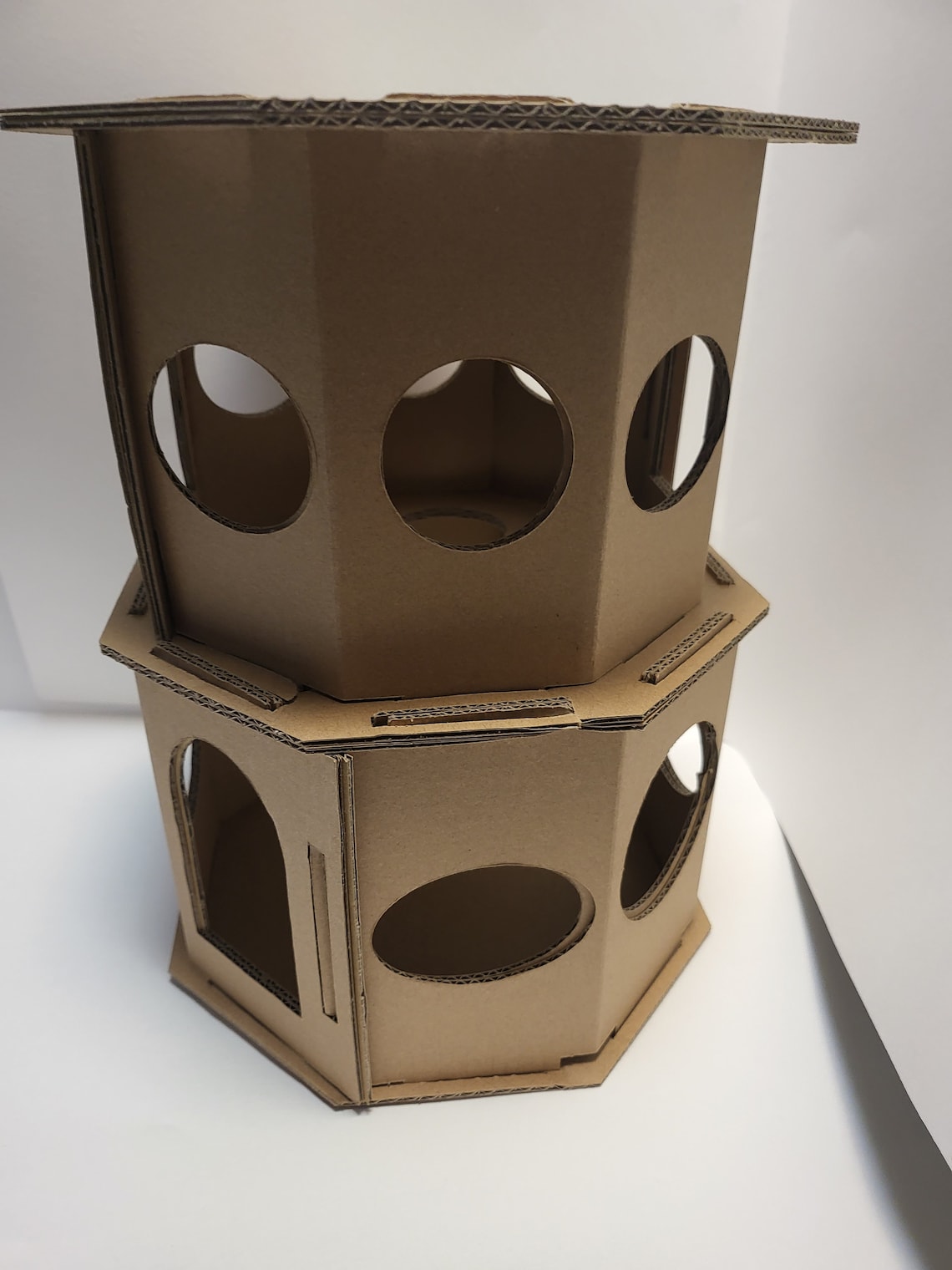Gerbil Hamster Mouse Hexagon Hub Tower! DIY Circut Silhouette Cut File ...
