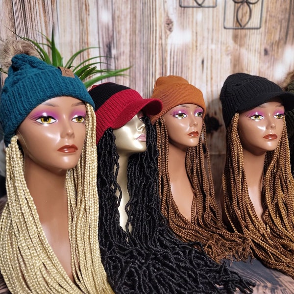 Wig Hat - Etsy