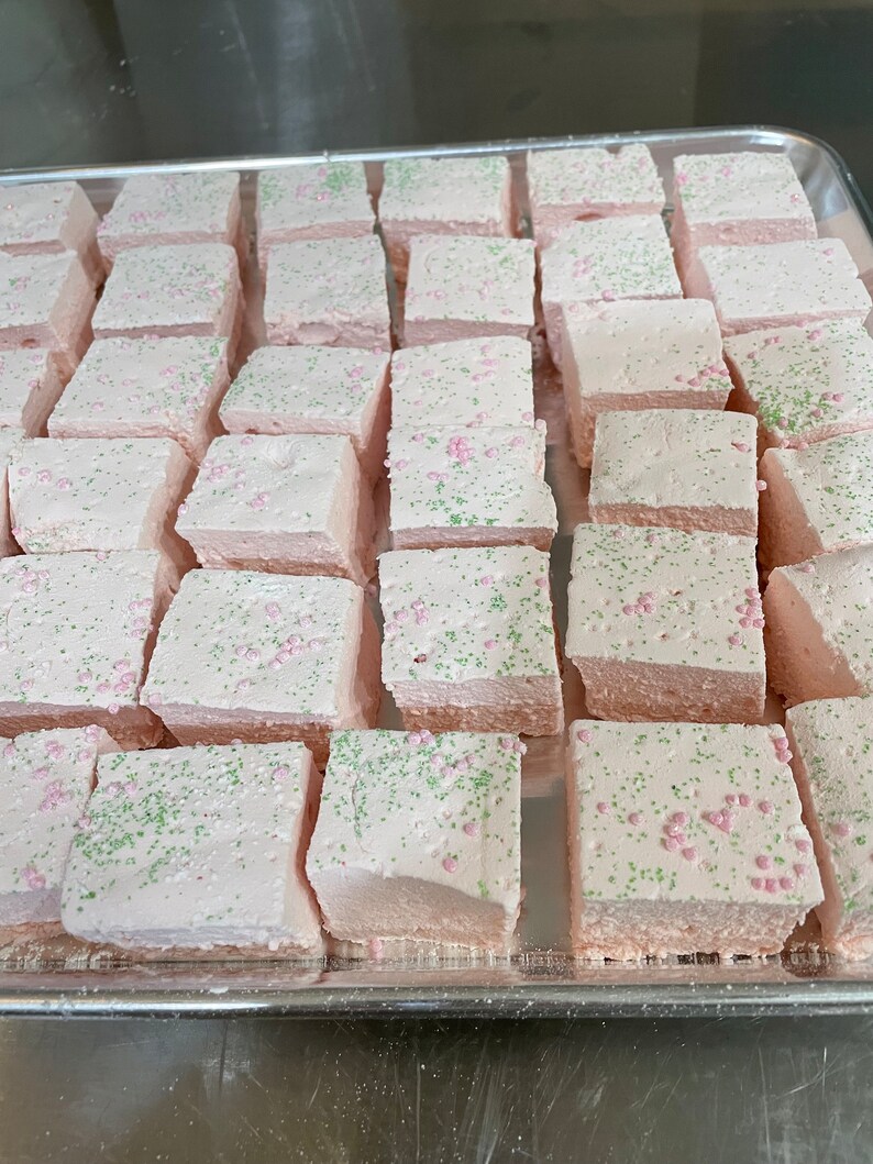 6 Pack Gourmet Watermelon Marshmallows - Handcrafted Summer Treats ...
