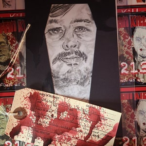 Gerard John Schaefer Killer Sketch. Forensic Crime Study. - Etsy