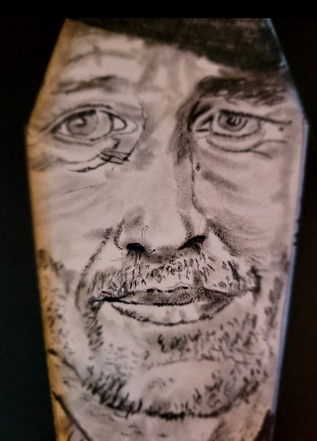 Ed Gein Killer Sketch. Forensic Crime Study. - Etsy