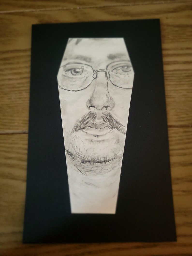 Ed Kemper Serial Killer Sketch. Forensic Crime Study. - Etsy