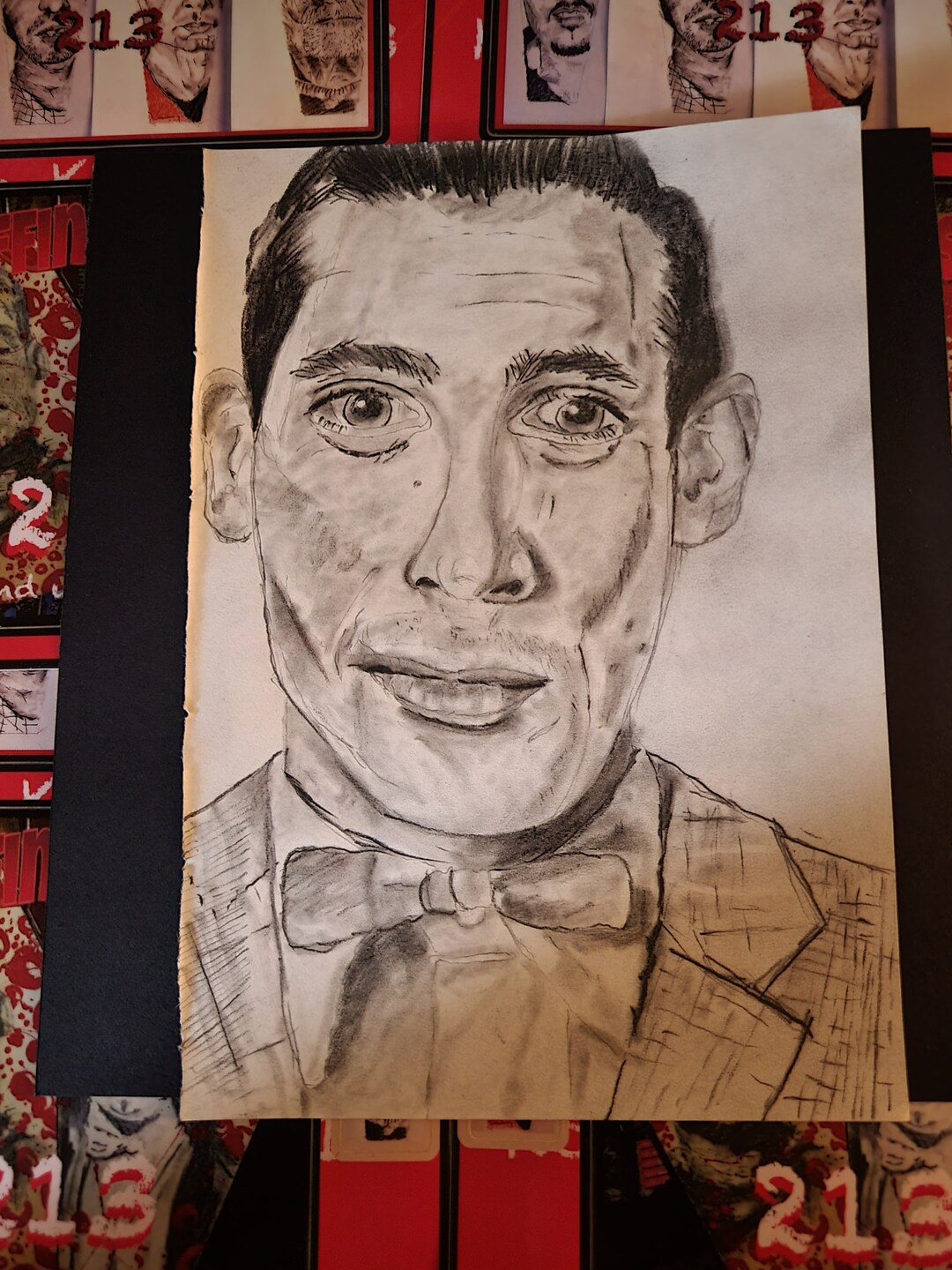 Pee Wee Herman Original Hand Drawing 5.5 X 7.5 - Etsy