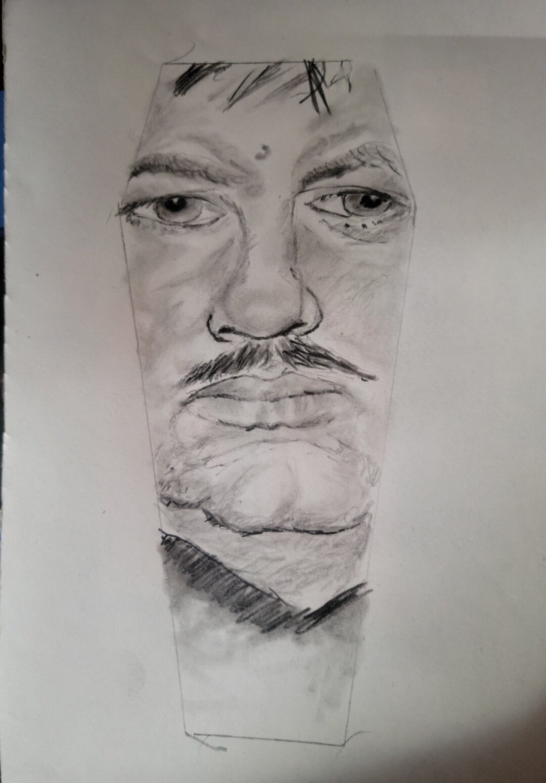 John Wayne Gacy Serial Killer Sketch 6" - Etsy