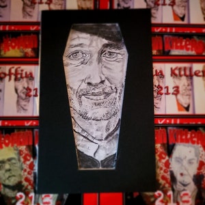 Ed Gein Killer Sketch. Forensic Crime Study. - Etsy