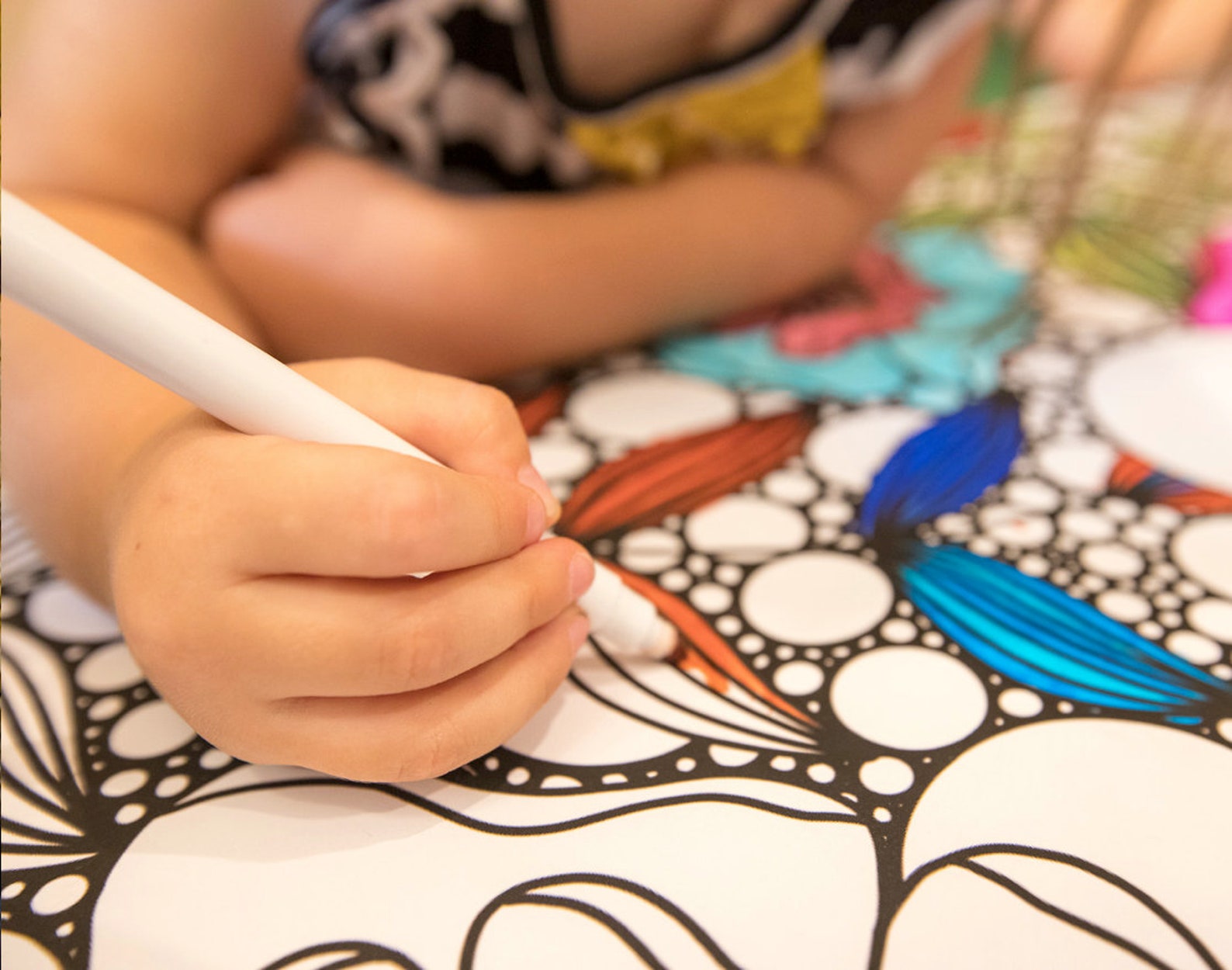 Mermaid Party | Giant Coloring Poster Sheet | 3ft X 4ft | Table Top ...