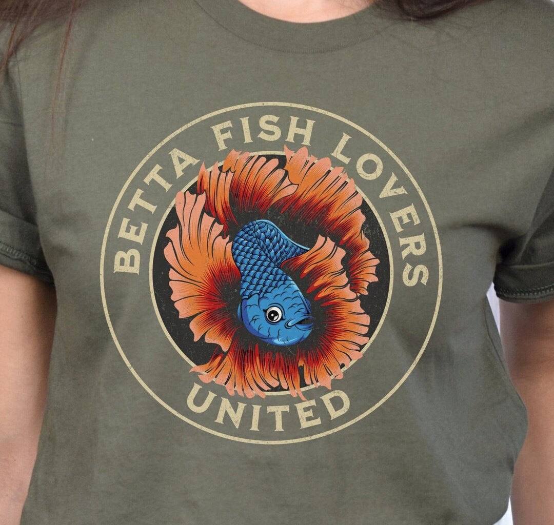 Betta Lovers Unisex Tee Shirt, Beta Fish Shirt, Tropical Fish Shirt ...