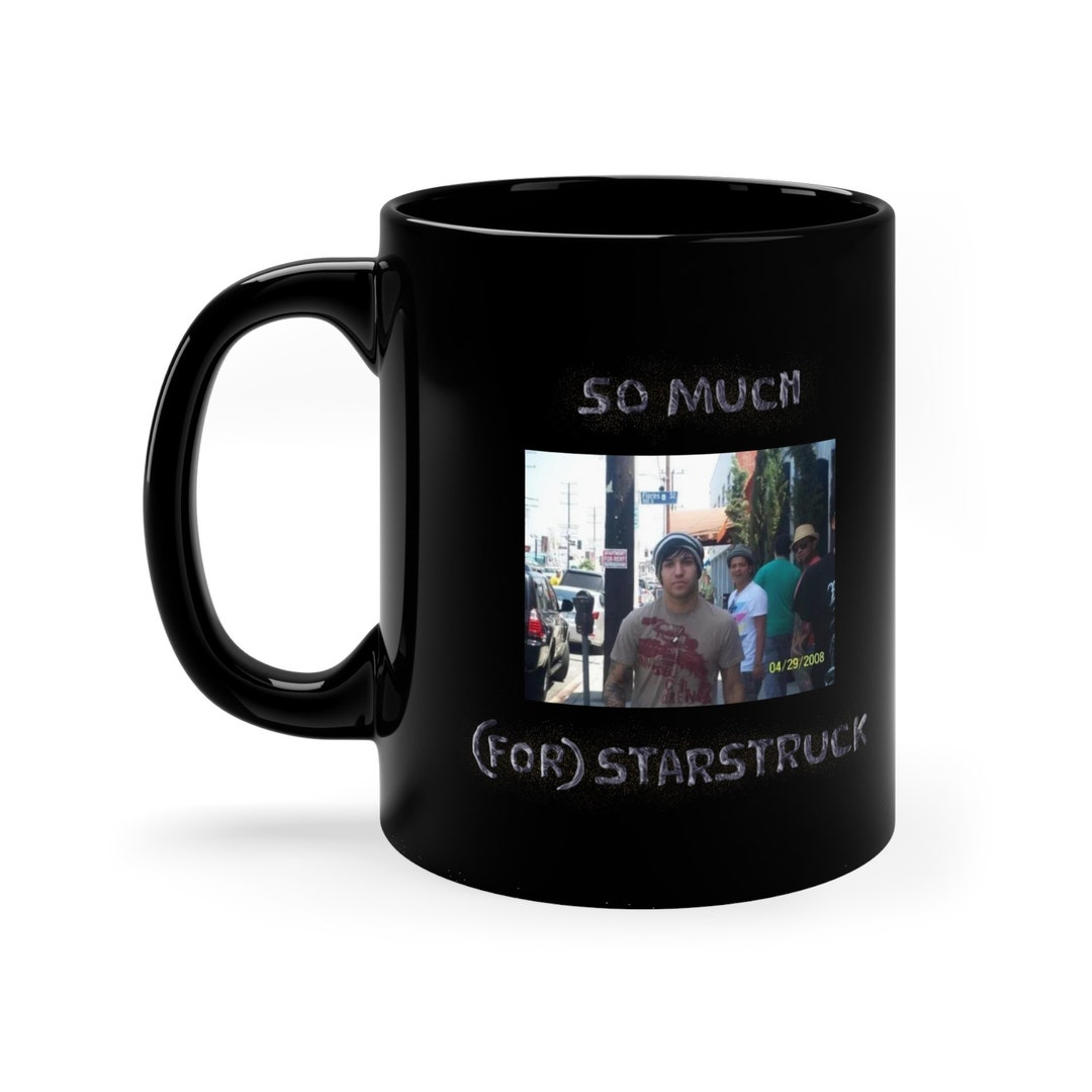 Pete Wentz Bruno Mars 11oz MUG Photobomb 15 Year Anniversary so Much ...