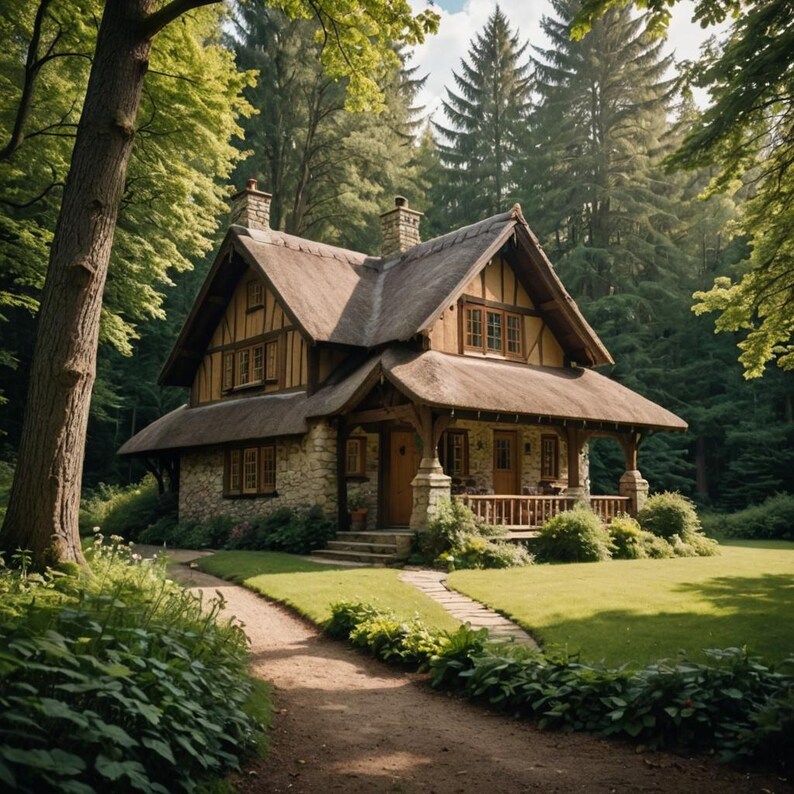 Woodland Astral Realm + Astral Abode 4-bedroom Cottage - Etsy