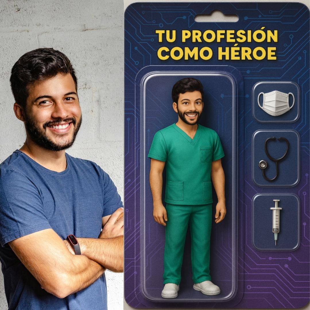 Your Profession as an Action Figure | Custom Blister Pack From Your ...