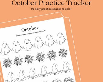 November Practice Tracker | November Chart | Music Tracker | Practice ...