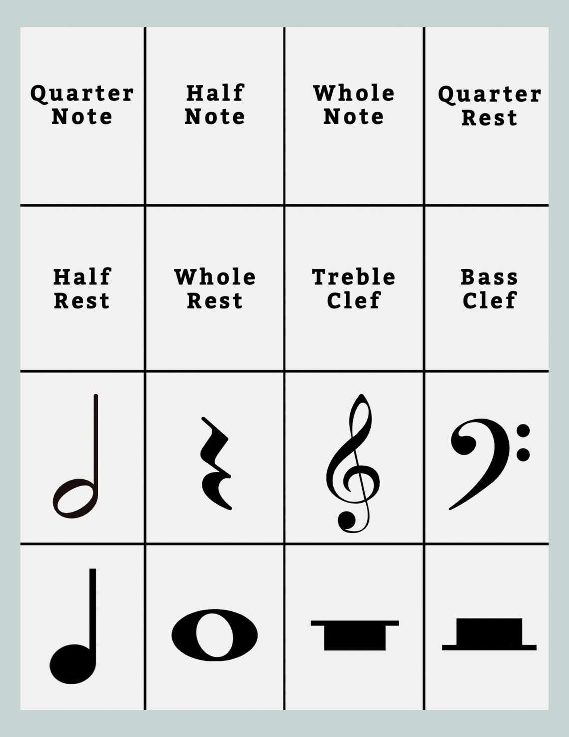 Music Matching Game | Music Games | Fun Games | Music Symbols | Music ...