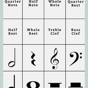 Music Matching Game | Music Games | Fun Games | Music Symbols | Music ...