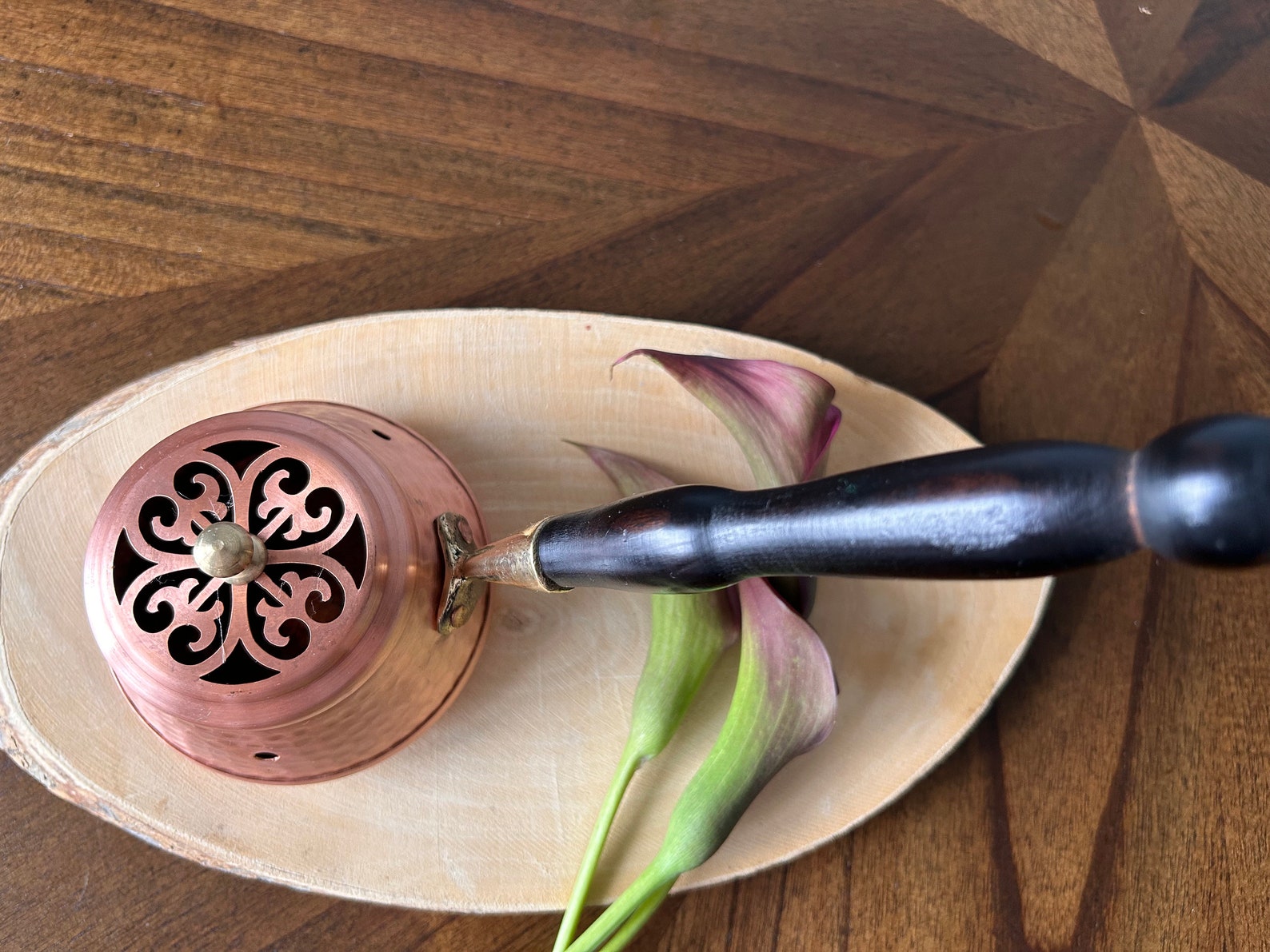 Hammered Copper Censer Copper Incense Holder Incense Burner - Etsy