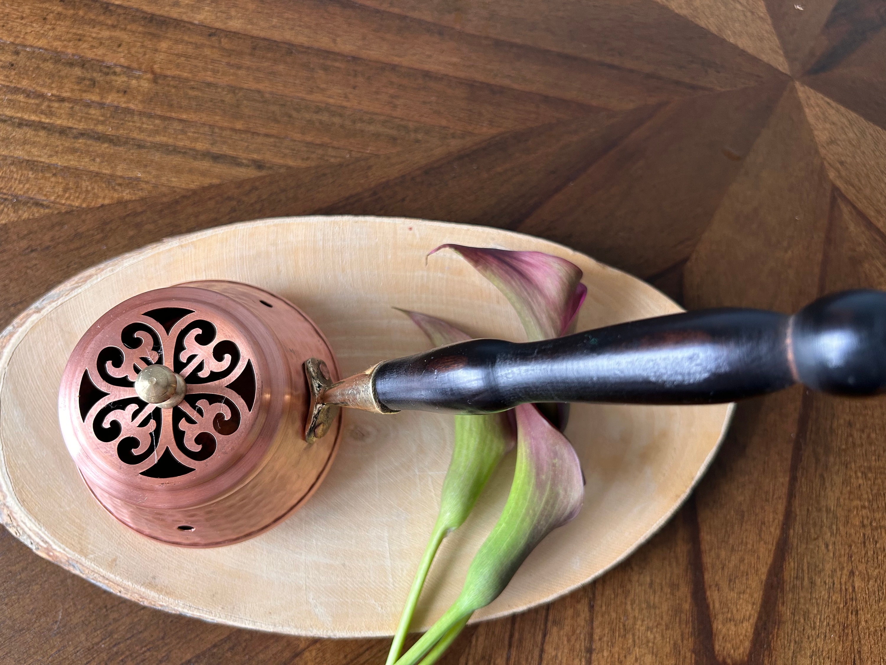 Hammered Copper Censer Copper Incense Holder Incense Burner - Etsy