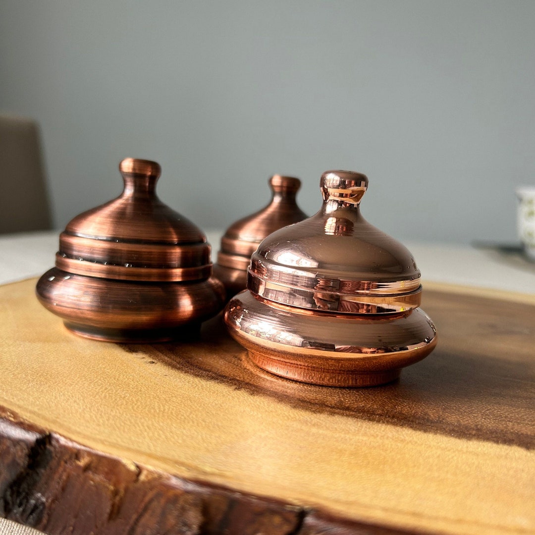 Handmade Copper Bowl With Lid: Utility, Ring, or Sugar Bowl - Etsy
