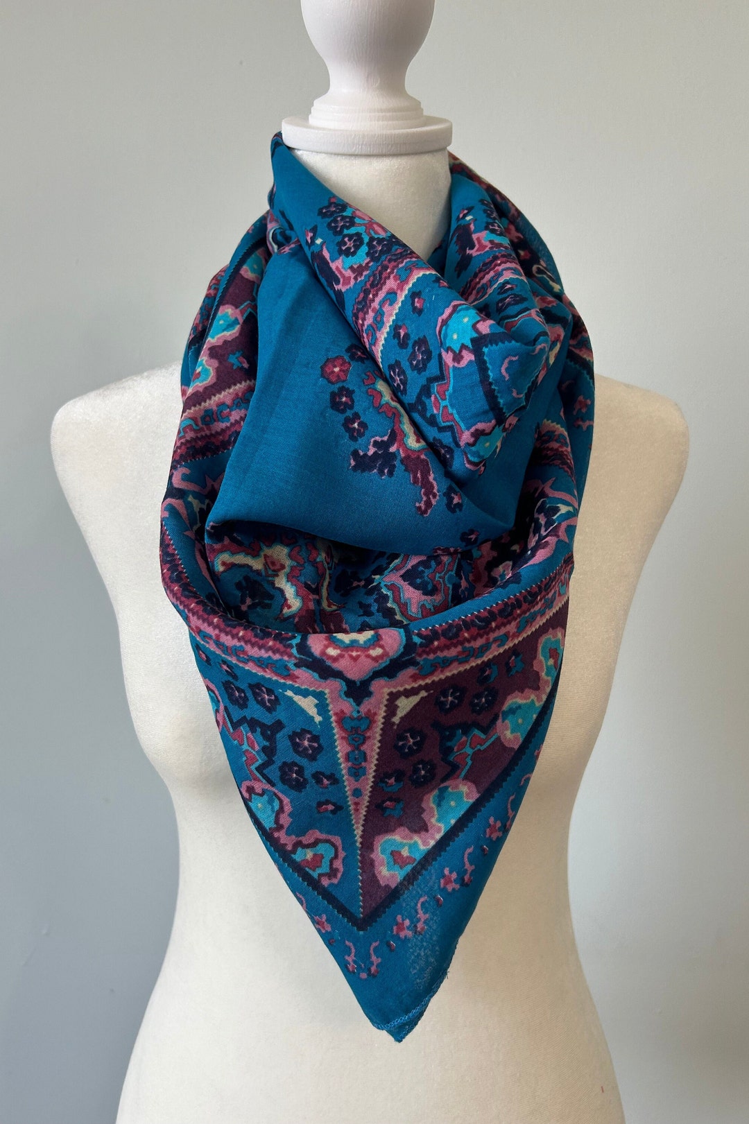 Traditional Scarf, Ethnic Scarf, Anatolian Design, Kurdish Scarf - Etsy