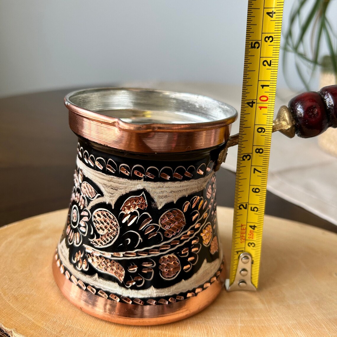 Copper Coffee Pot, Traditional Coffee Pot, Cezve, Handmade Engraved ...