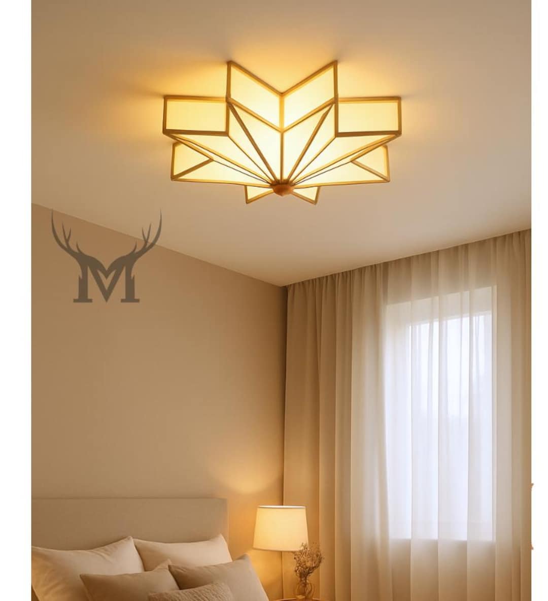 Hnadmade Handmade Moroccan Cover Brass Ceiling Light: Hexagon Engraved ...