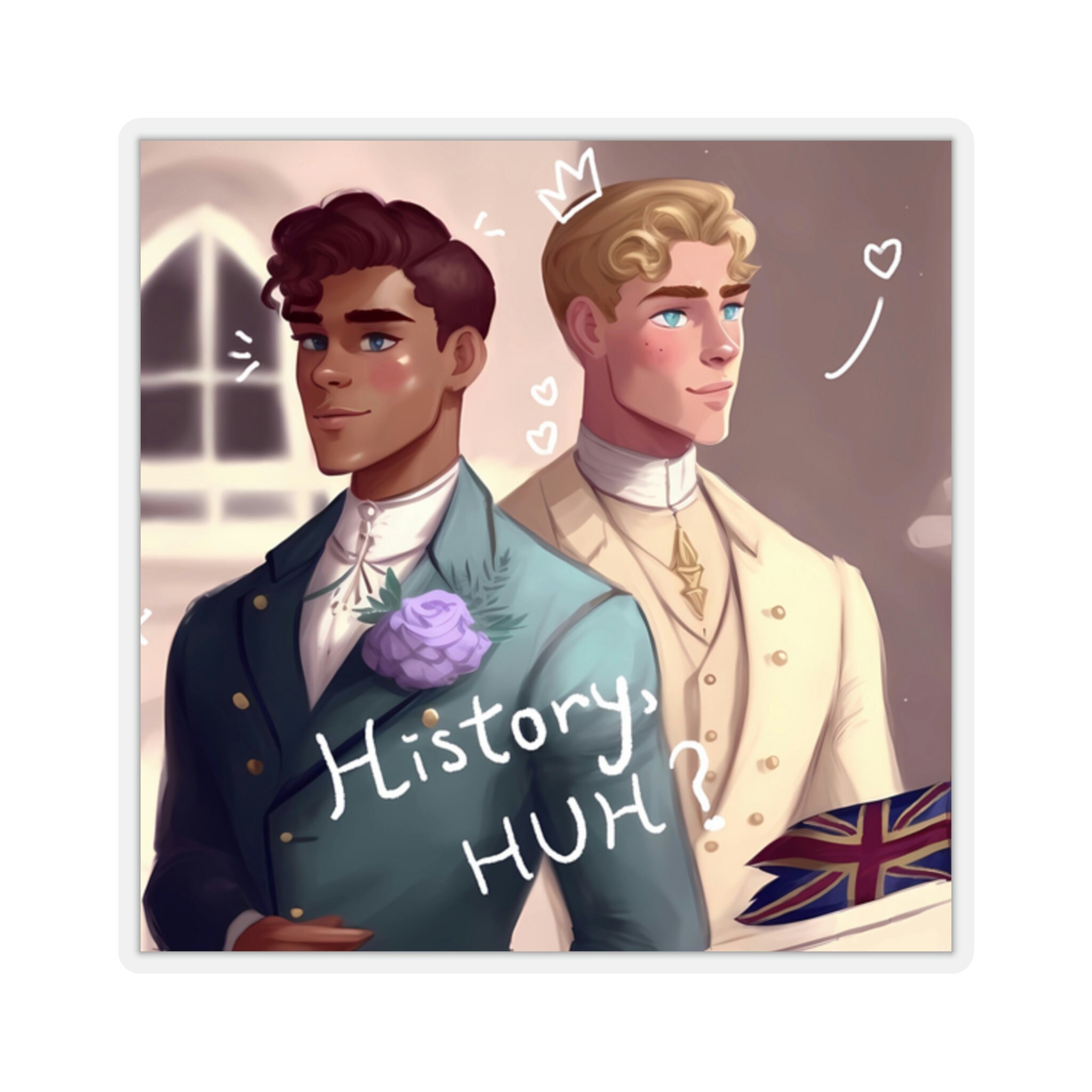 Red White and Royal Blue Stickers - Etsy