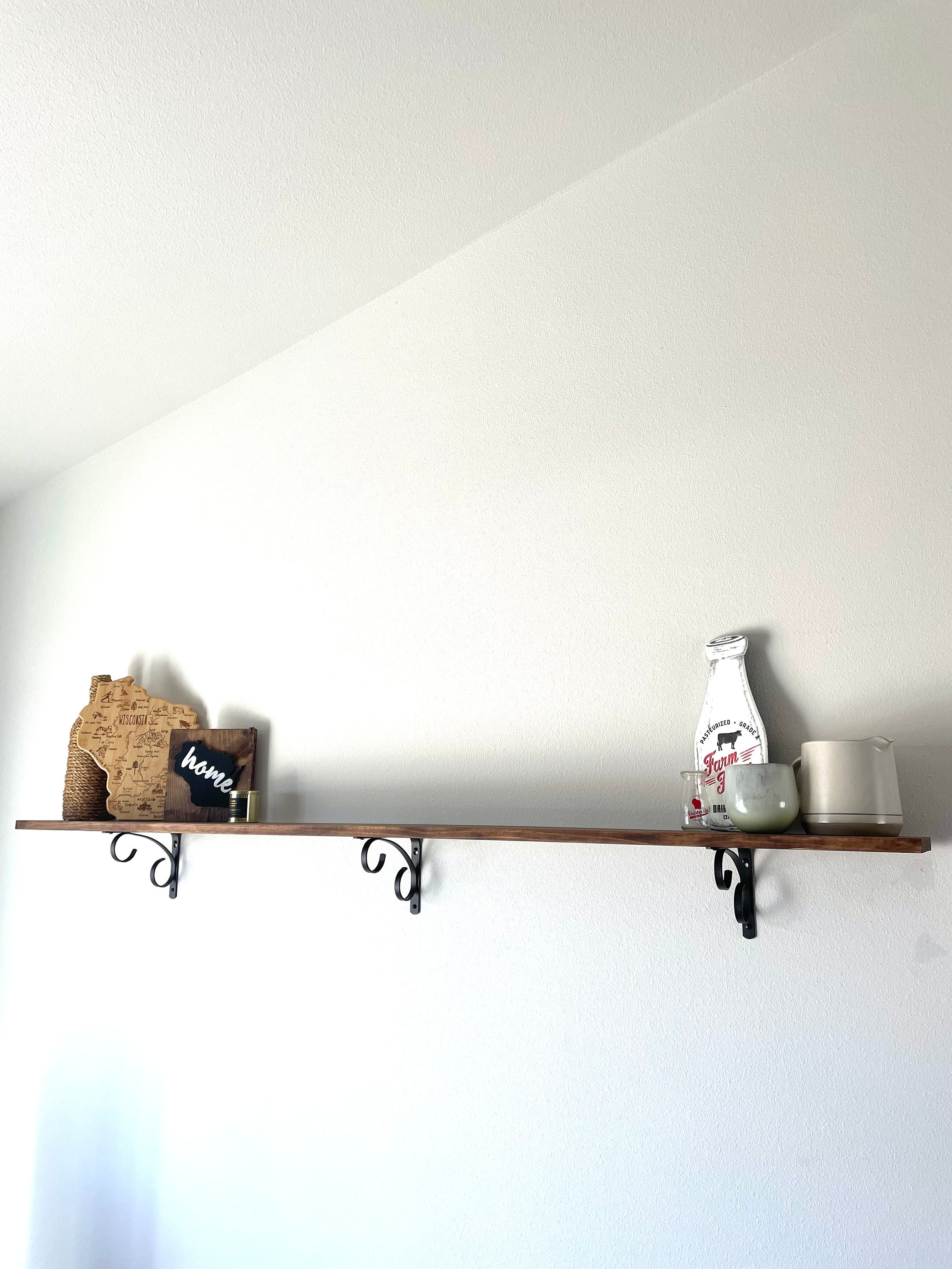 Custom Rustic Shelf - Etsy