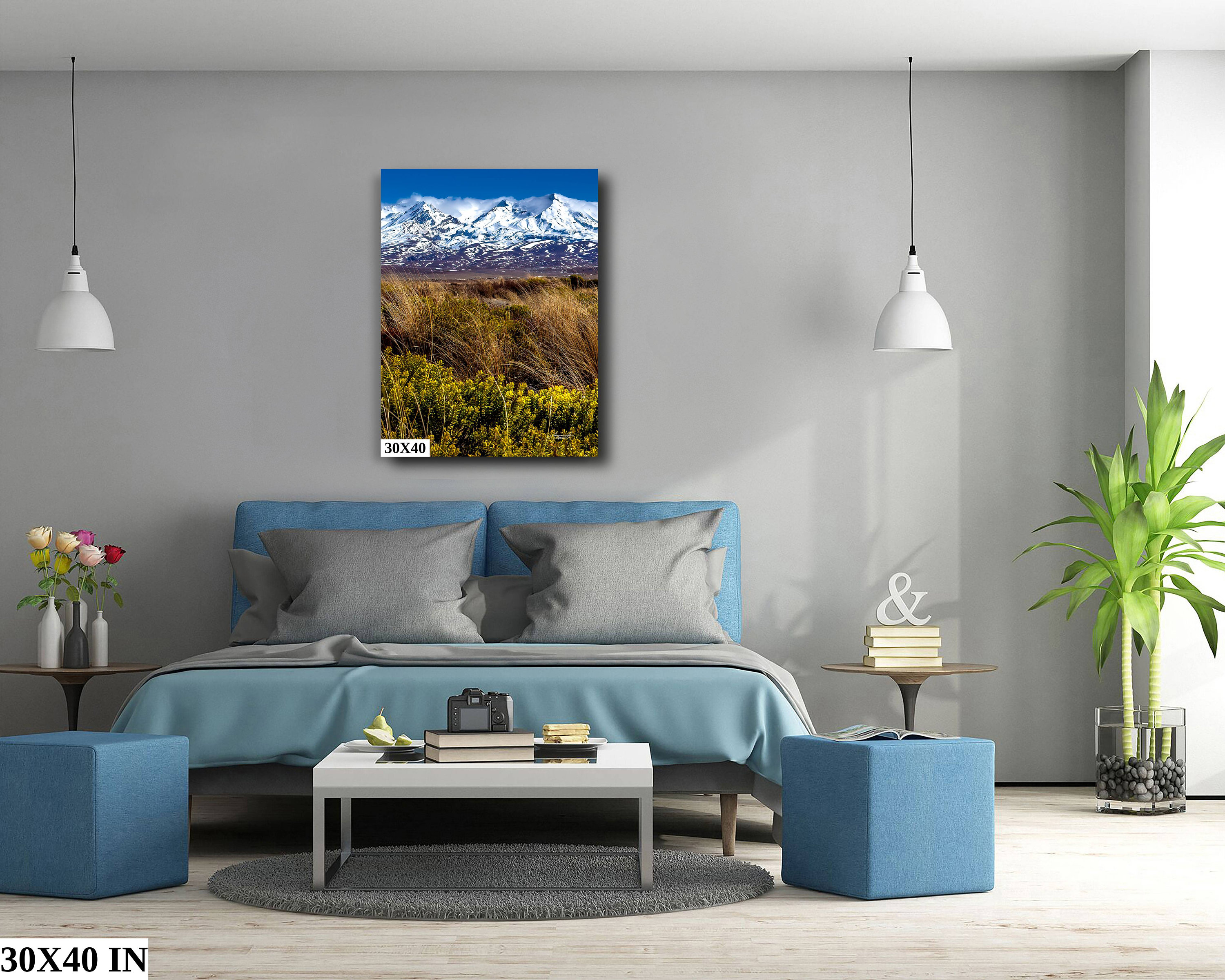 Mt Ruapehu, N.island, New Zealand. Digital Art - Wall Decor for Home ...
