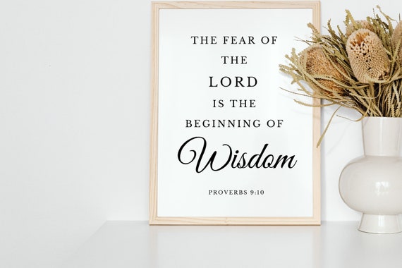 Fear Of The Lord Quotes