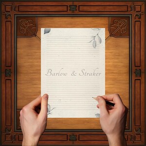 Minimalist Writing Papers Set, Printable Stationery, Craft Art, Five ...