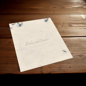 Minimalist Writing Papers Set, Printable Stationery, Craft Art, Five ...