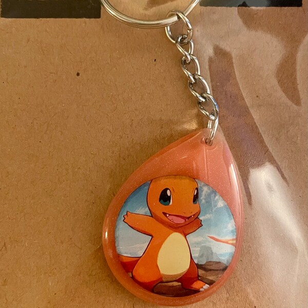 Charmander Keychain - Etsy