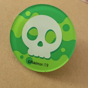 Pokémon Poison Pin Poison Poison Token Status Token - Etsy