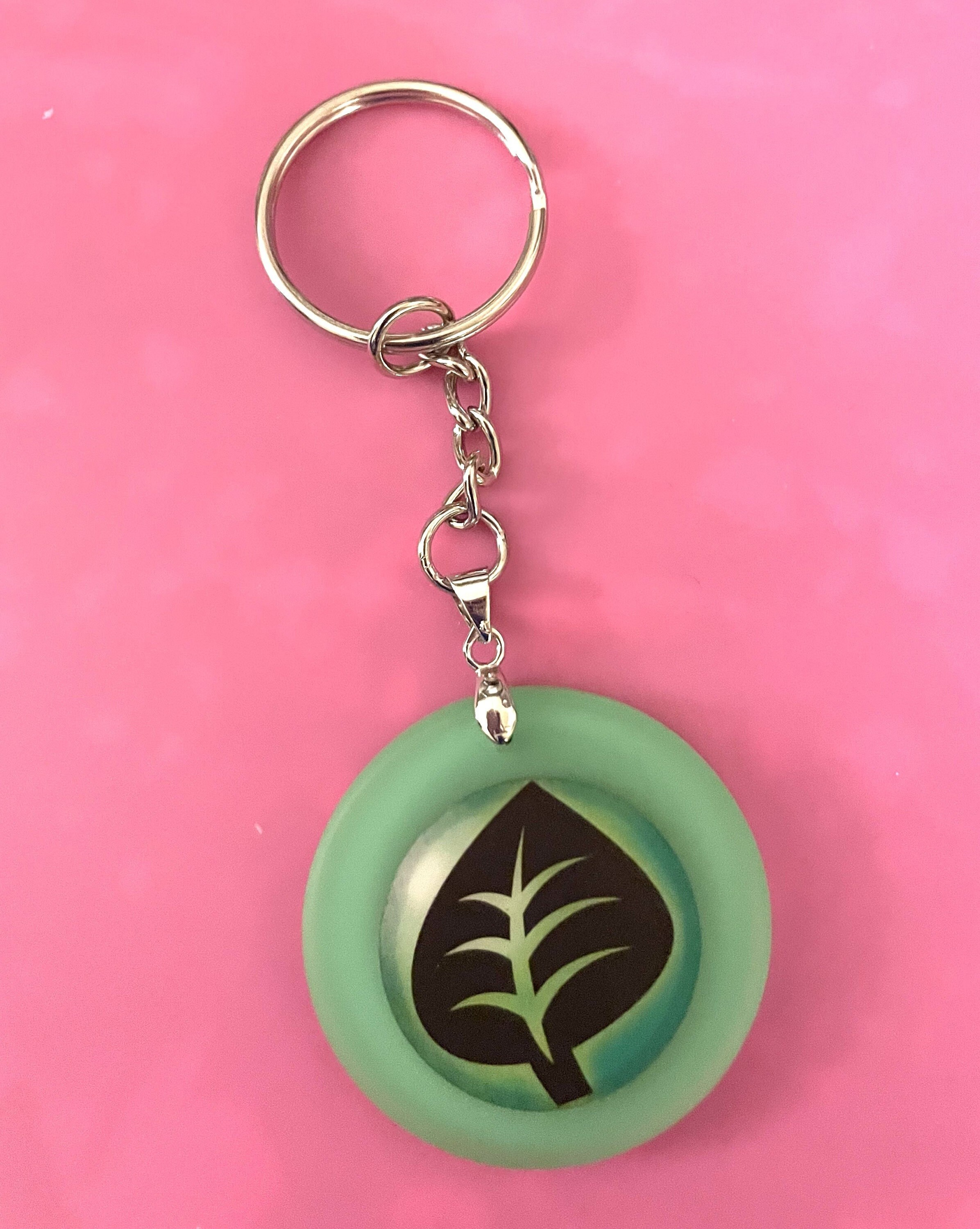 Pokémon Energy Keychain Grass Energy Green Energy - Etsy