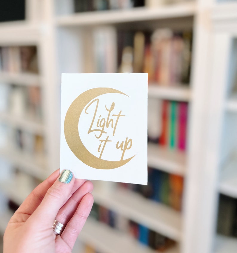 Light It up Crescent City Decal Sticker House of Earth and - Etsy