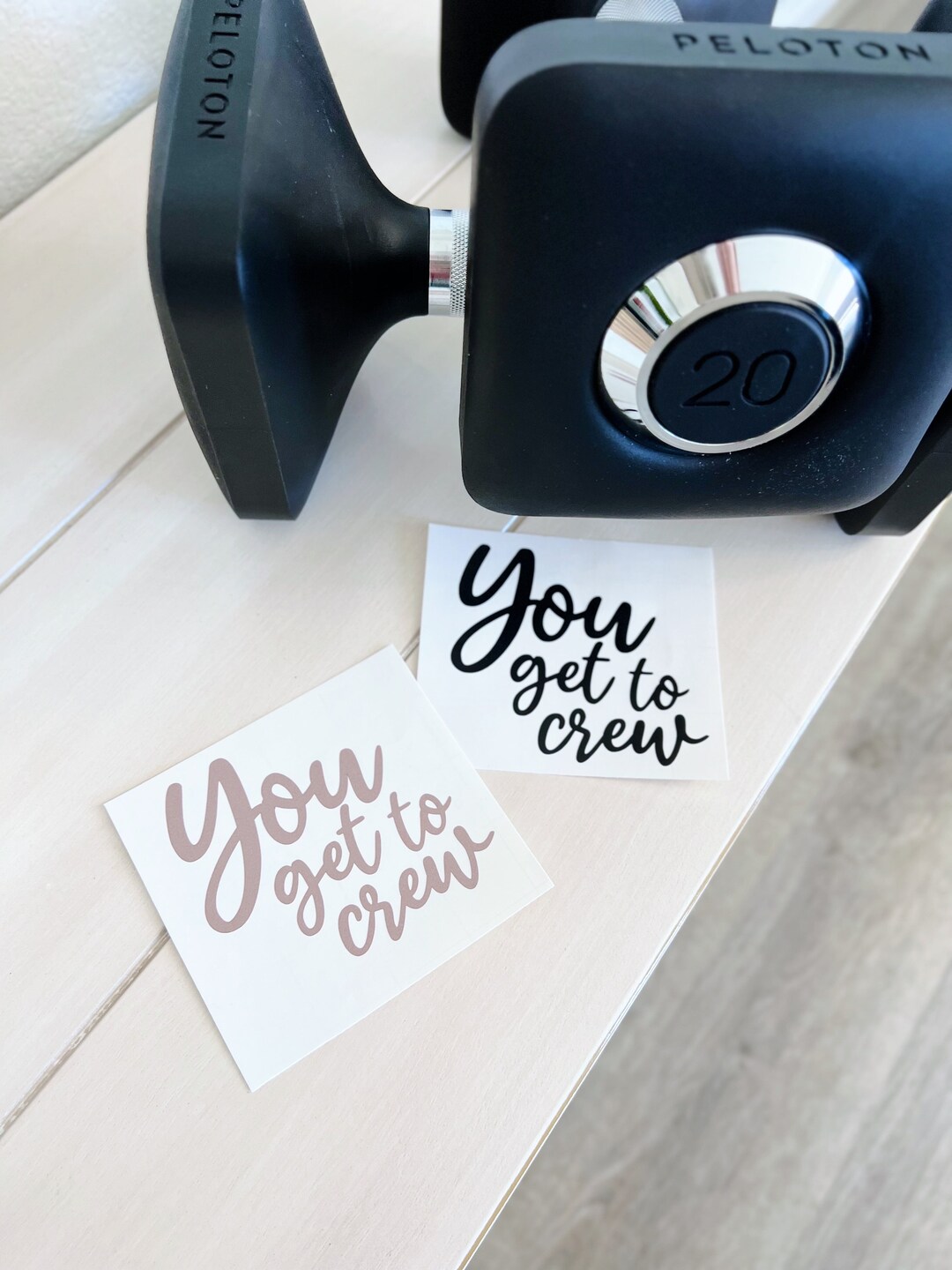 You Get to Crew Sticker Decal | Jess Sims | Instructor Hashtag - Etsy