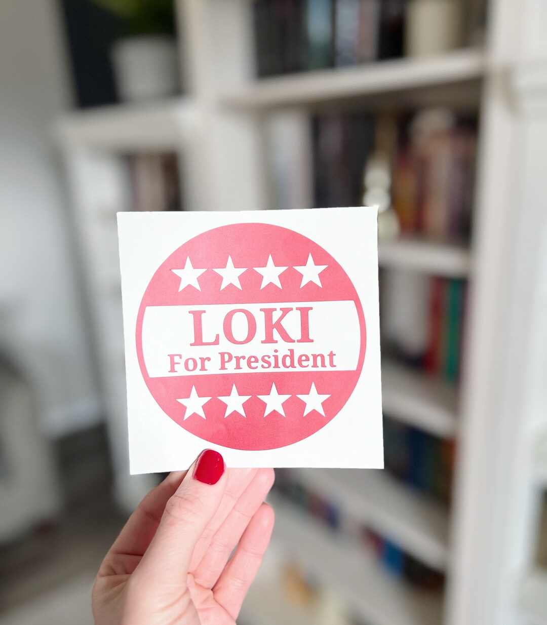 Loki for President Loki Series Decal Sticker Loki Themed Sticker - Etsy