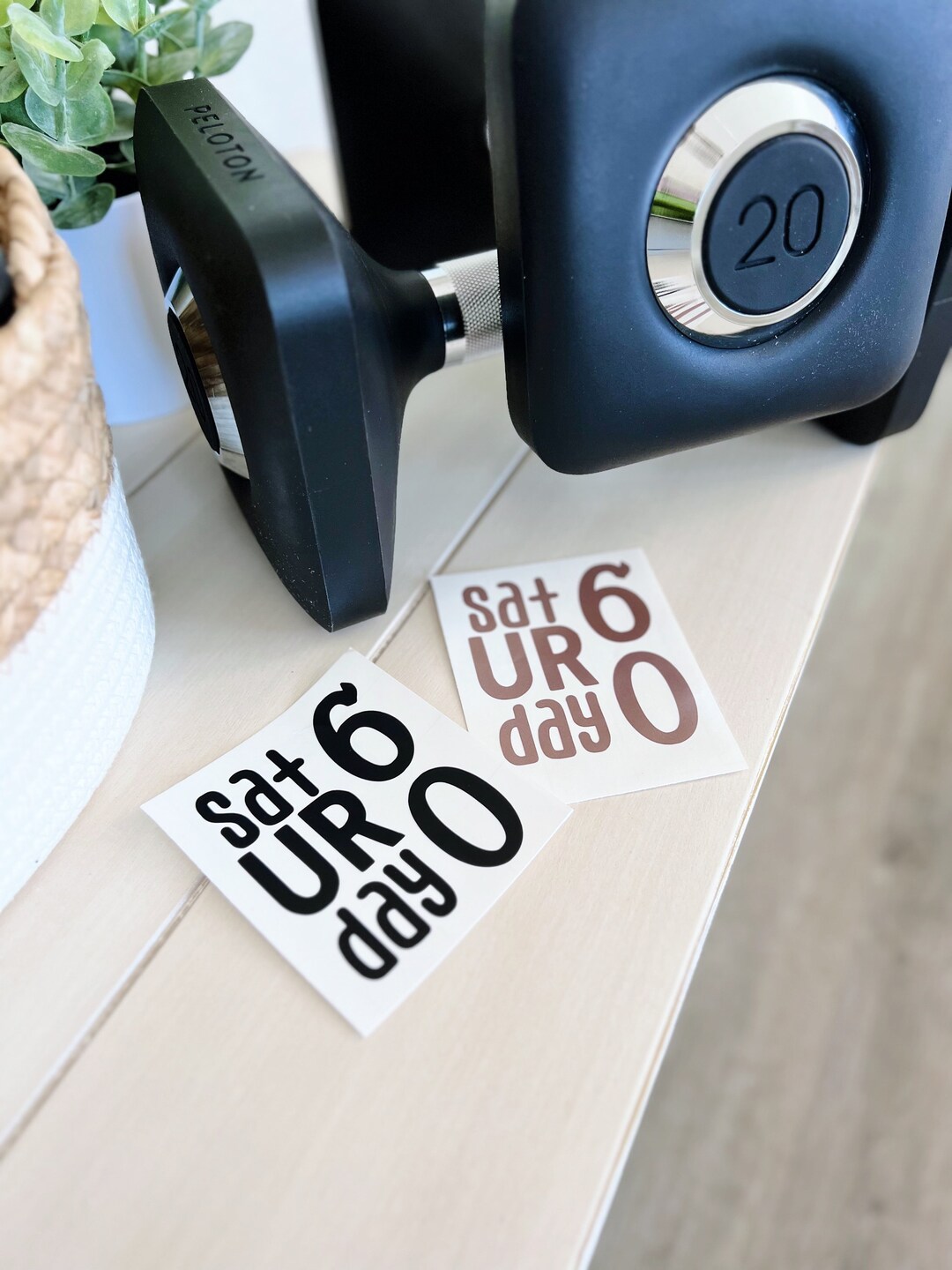 Jess Sims Saturday 60 Sticker Decal Workout Decal Tread Decal You Get ...