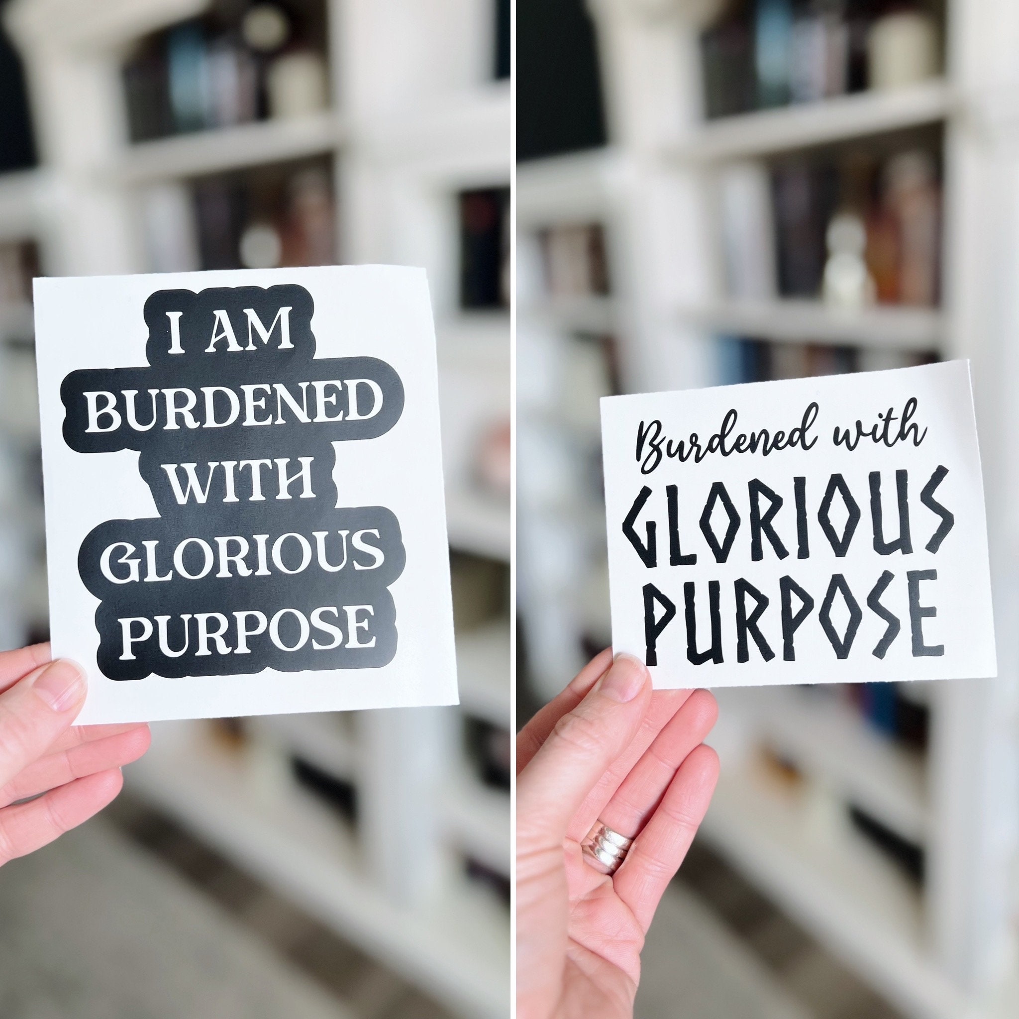 Loki Decal Sticker Burdened With Glorious Purpose Loki Quote Loki ...