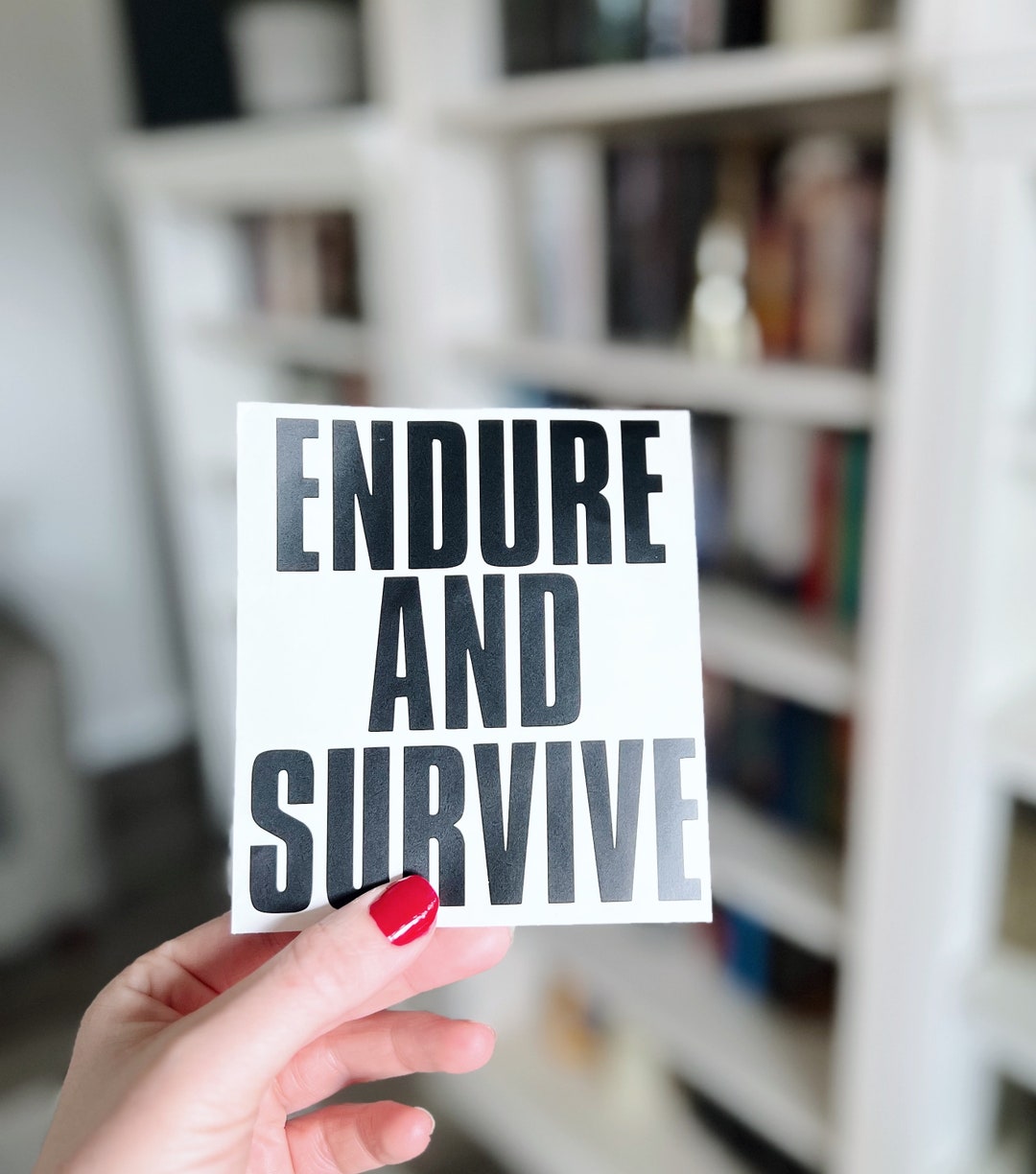 Endure and Survive Sticker Decal | the Last of Us Themed Merch | Savage ...