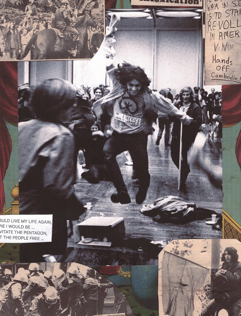 Yippie ... Original Collage Artwork Paper Reprint ... - Etsy