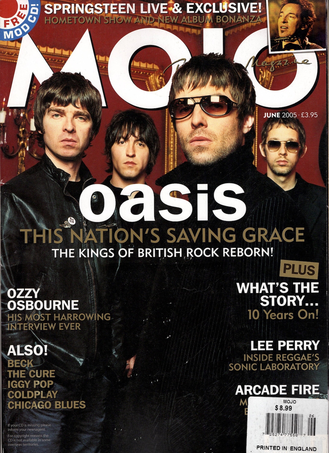 Mojo, the Music Magazine ... Oasis - June, 2005 - Etsy