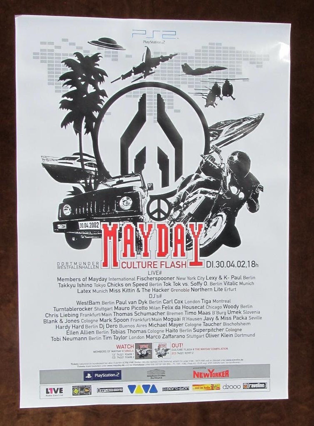 Very Large Mayday Sonic Empire Poster ... Mayday Culture Flash ...