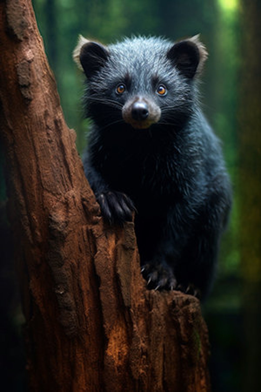 Binturong Digital Download Poster Art - Etsy