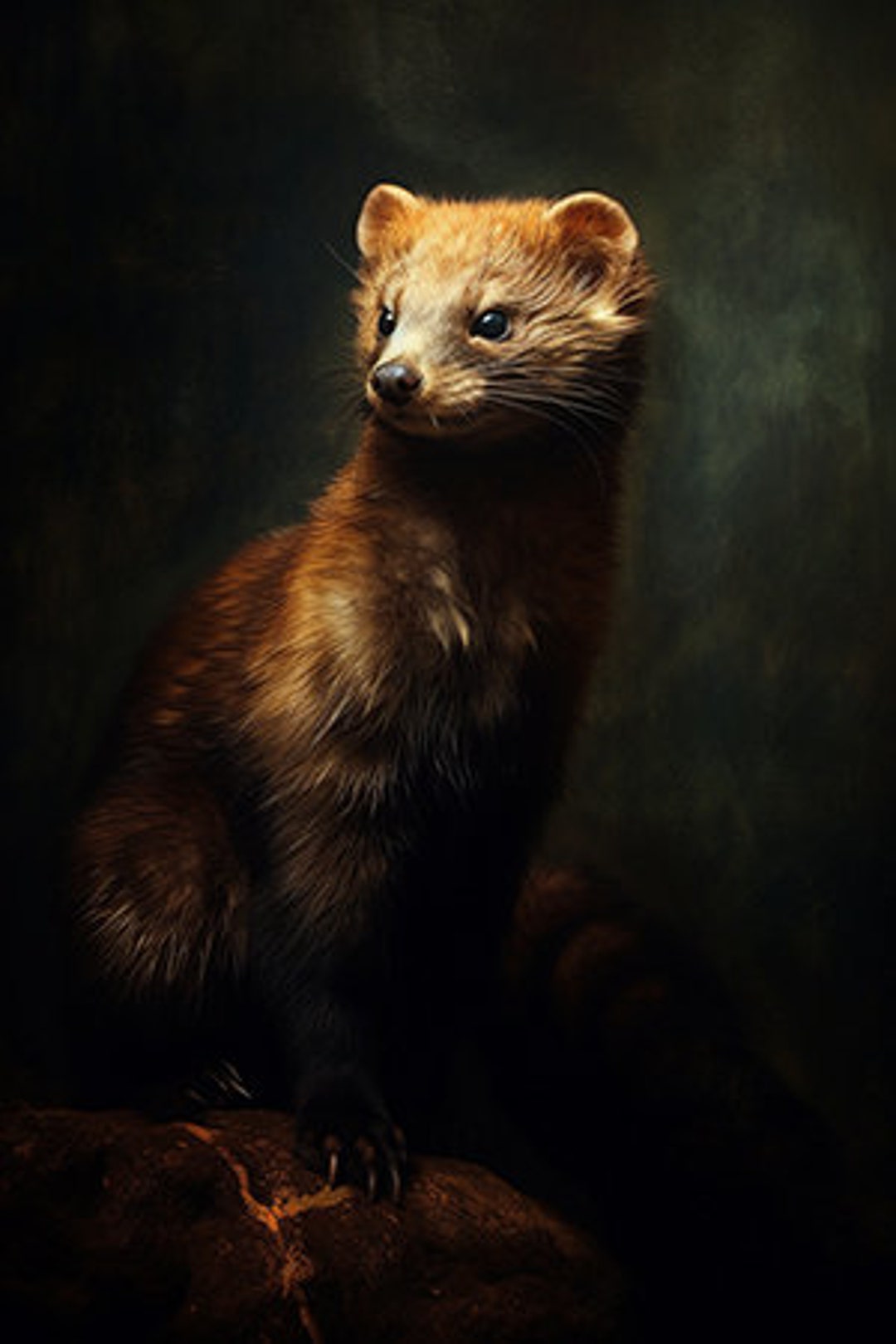 Mink Digital Download Poster Art - Etsy