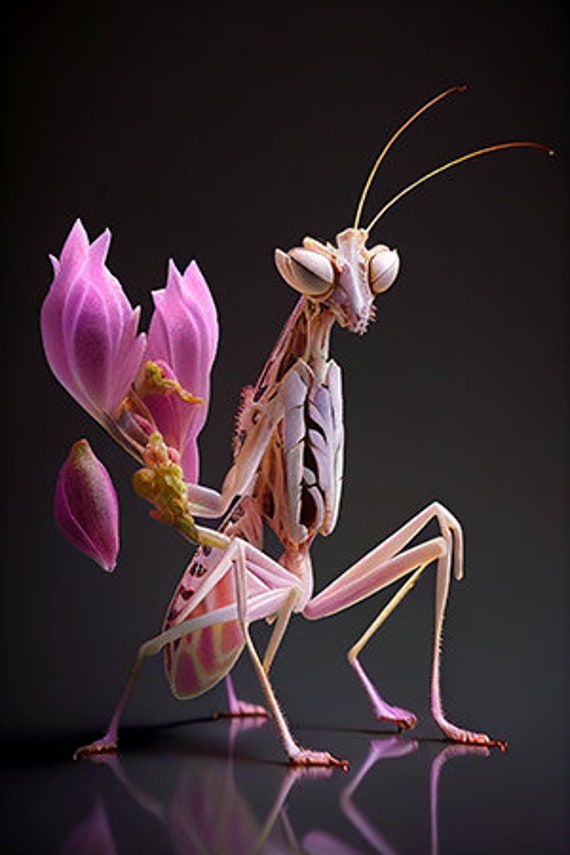 Blue Orchid Mantis
