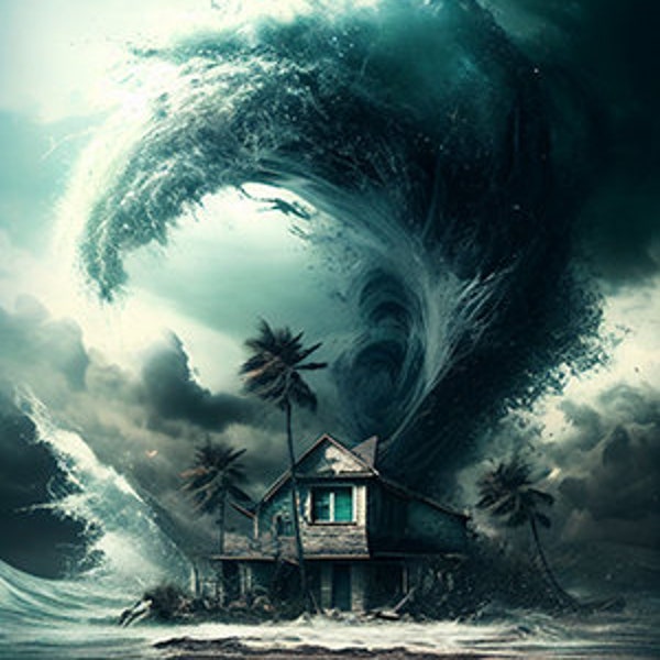 Hurricane Poster - Etsy