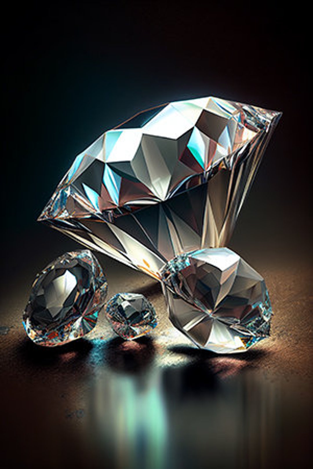 Diamonds Digital Download Poster Art - Etsy